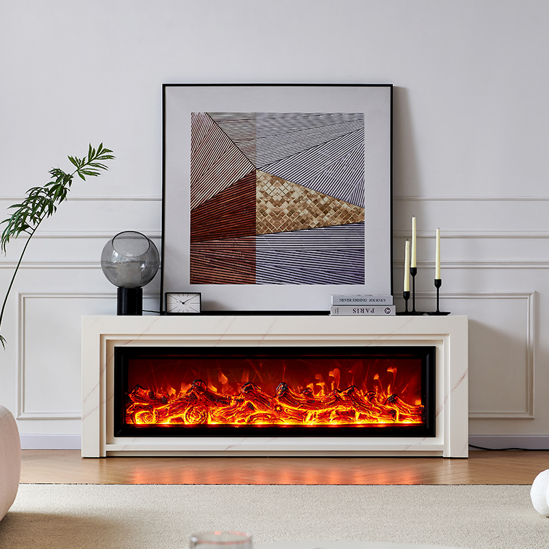 Fireplace console store